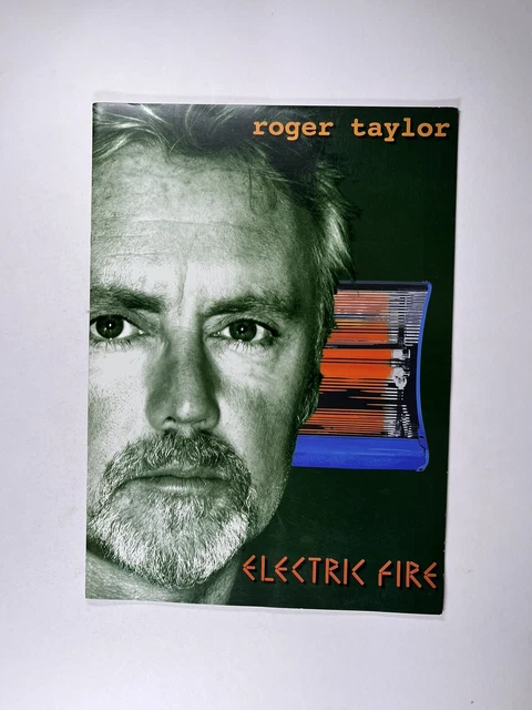 ROGER TAYLOR TOUR Programme Electric Fire Official UK Concert Tour Book ...