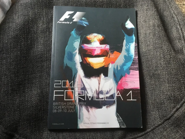 BRITISH GRAND PRIX FORMULA ONE F1 JUL 2016 SILVERSTONE A4 Official ...