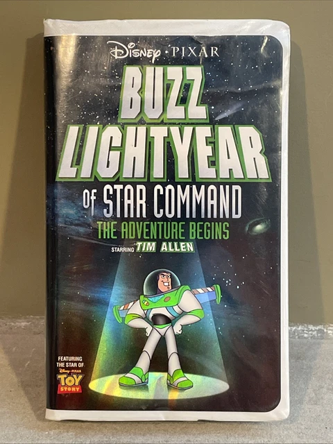 DISNEY PIXAR BUZZ Lightyear of Star Command The Adventure Begins (VHS, 2000) $8.88 - PicClick CA