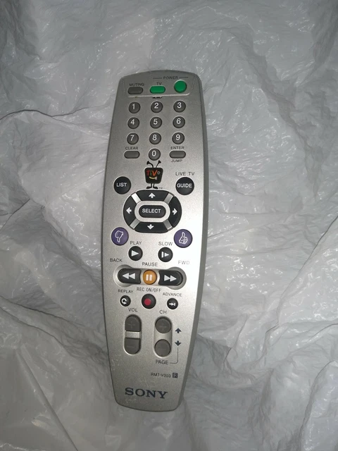 SONY RMT-V303 - TiVO TV/DVR ARX510, ARX5100, DVR2000, SUR2000, SVR200 ...