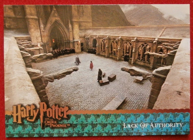 HARRY POTTER ORDER OF THE PHOENIX Card #130 - LACK OF AUTHORITY ...