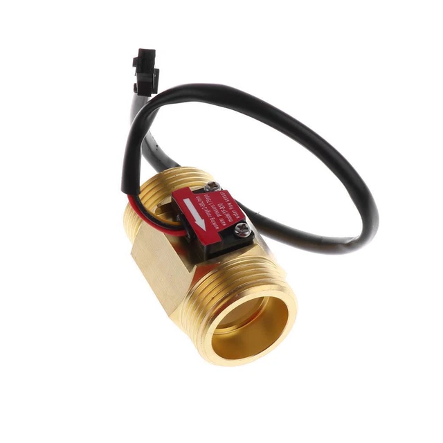 G1\'\' HALL EFFECT Liquid Water Flow Sensor Switch Fluid -50L/min ...