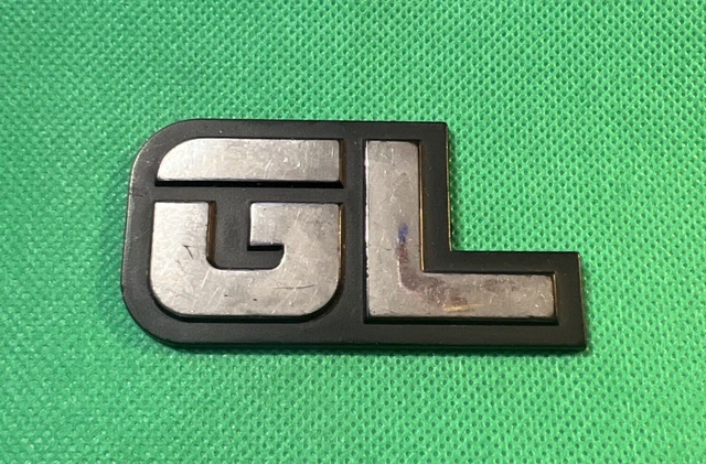 GL - VINTAGE Car Badge / Emblem 74 X 38 Mm £5.99 - PicClick UK