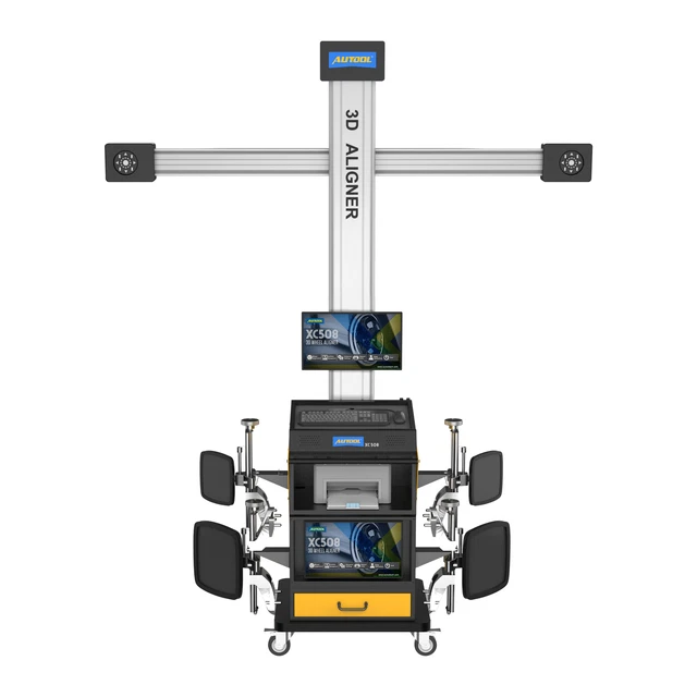 3D WHEEL ALIGNMENT Machine Tire Aligner System Fully Automatic ...
