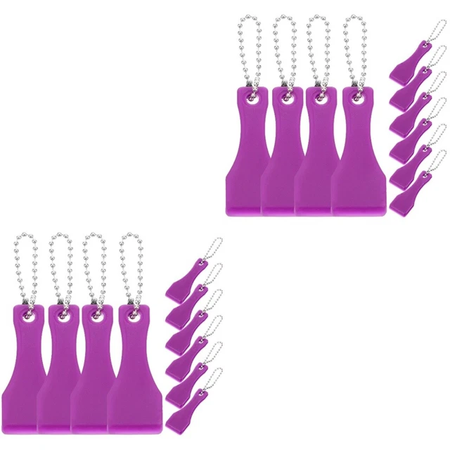 20 PCS SMALL Scrapers Tickets Scrapers Portable Scraping Tool Plastic £ ...