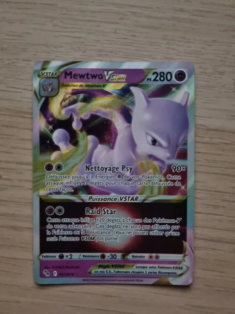 CARTE POKÉMON MEWTWO VSTAR 031/078 EB10.5 Pokémon Go POGO Epée et bouclier - FR EUR 7,50 ...
