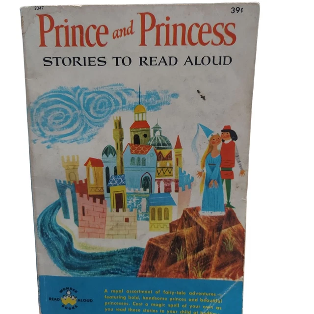 VINTAGE 1964 WONDER Books Prince and Princess Stories Read Aloud ...