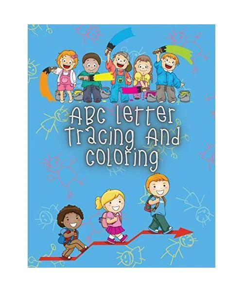 ABC LETTER TRACING And Coloring: Handwriting Practice Book for ...