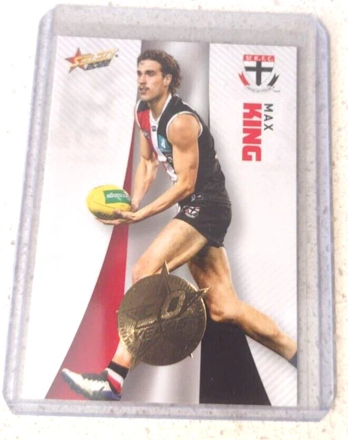2022 FOOTY STARS Max King 30th anniversary gold seal St Kilda EUR 2,90 ...