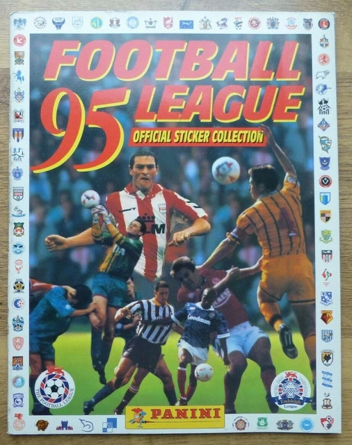 PANINI FOOTBALL LEAGUE 95 - Empty Sticker Album £19.99 - PicClick UK