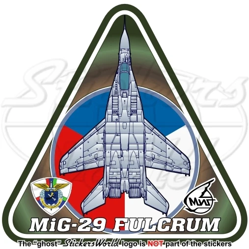 MIG-29 FULCRUM CZECHOSLOVAKIA AirForce Mikoyan-Gurevich MiG-29A Decal ...
