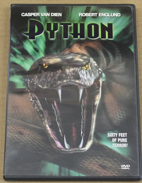 PYTHON DVD WIDESCREEN Casper Van Dien Robert Englund $2.50 - PicClick