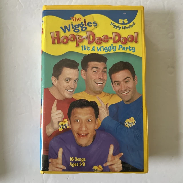 The Wiggles Hoop Dee Doo Its A Wiggly Party Vhs Tape 2006 Video Tape 5112