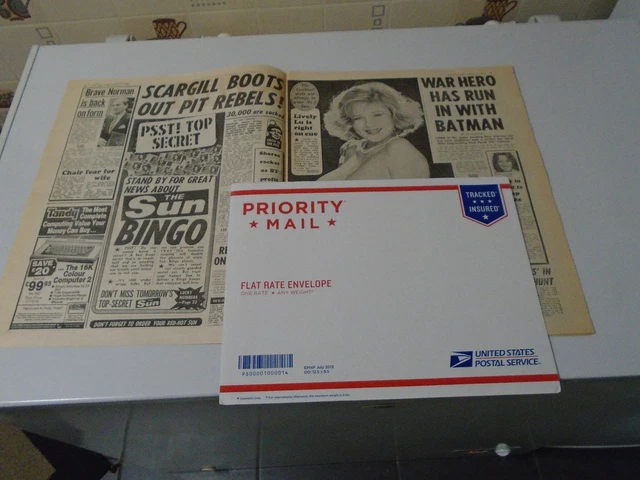 PAGE 3 GIRL - Lu Varley, Rod Stewart - 11Th January 1985 - The Sun ...