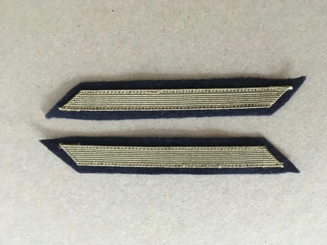 BUNDESWEHR LUFTWAFFE ABZEICHEN Aufnäher Gefreiter (Tresse Dunkelblau ...