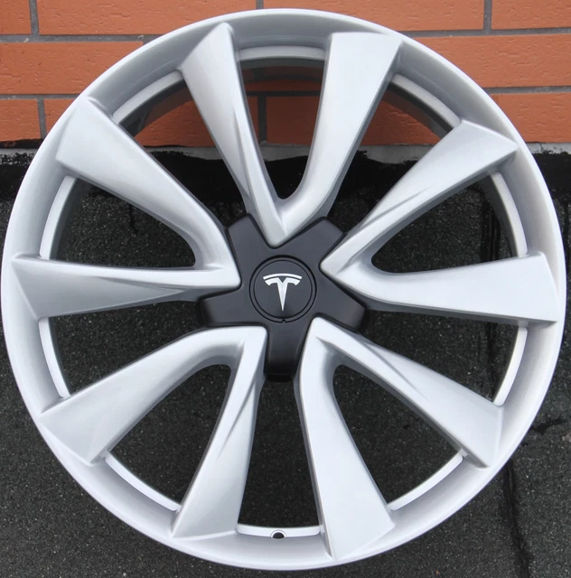 20& INCH RIMS Fit Tesla Model Y Model 3 Satin Black 2022 Wheels EUR 1. ...