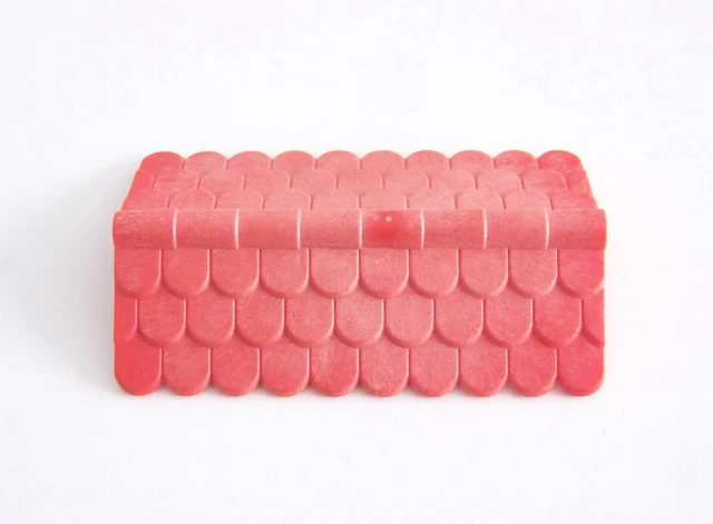 PLAYMOBIL (L3130) MOYEN-AGE - Toit en Tuiles Rouges pour Puits Château ...