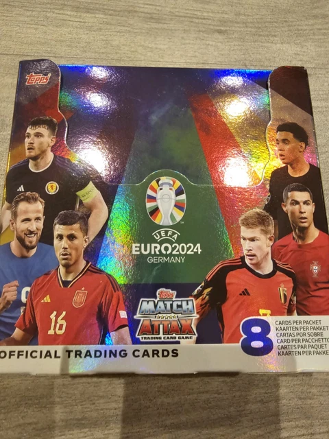 TOPPS MATCH ATTAX Uefa Euro 2024 Trading Cards Collection Full Box £65. ...