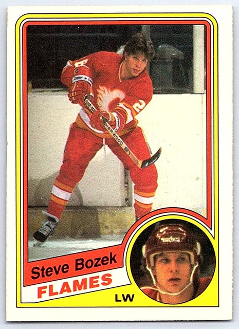 1984-85 O-PEE-CHEE **C** Steve Bozek Calgary Flames #220 EUR 0,82 ...