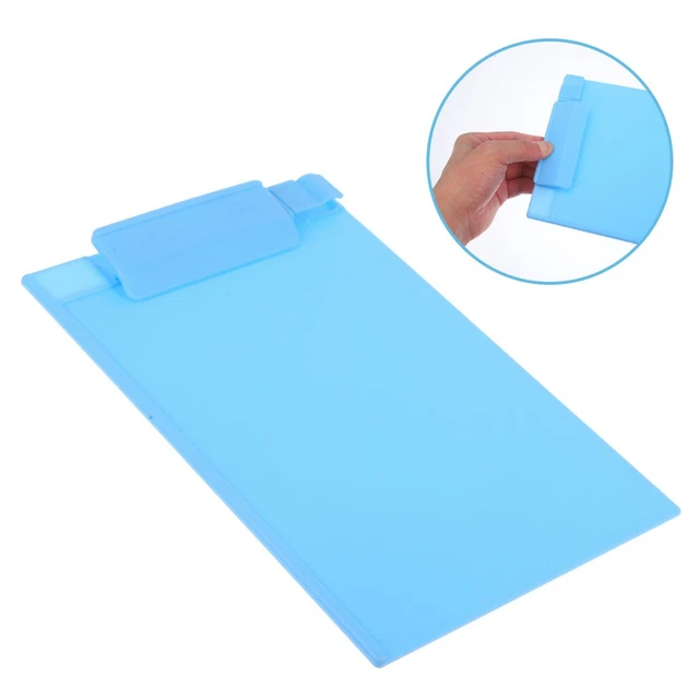 PLASTIC A5 CLIPBOARD Profile Clip Hardboard Paper Holder Writing ...
