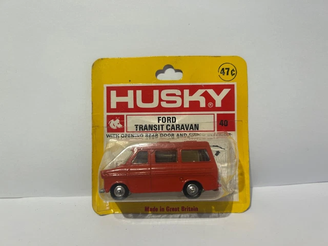 HUSKY 40 FORD Transit Caravan, Original, Very Rare, Still Sealed, not ...