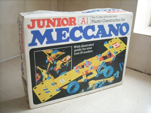 VINTAGE JUNIOR A1 Meccano 1970's/80's - please read description ...