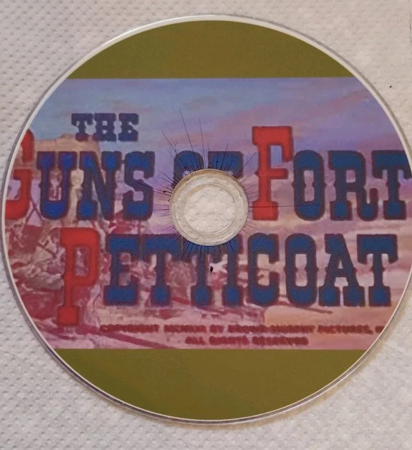 THE GUNS OF Fort Petticoat DVD £3.84 - PicClick UK