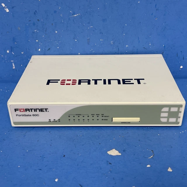 FORTINET FORTIGATE 60C Fg-60C-G Firewall EUR 15,27 - PicClick DE