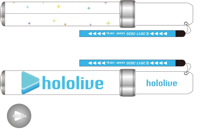 HOLOLIVE OFFICIAL LIGHT Stick Beyond the Stage 2nd Fes import japan EUR ...