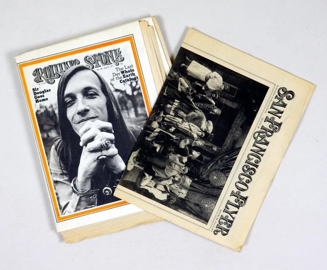 ROLLING STONE MAGAZINE 1971 July 8 No. 86 Back Issue Sir Douglas £43.66 ...