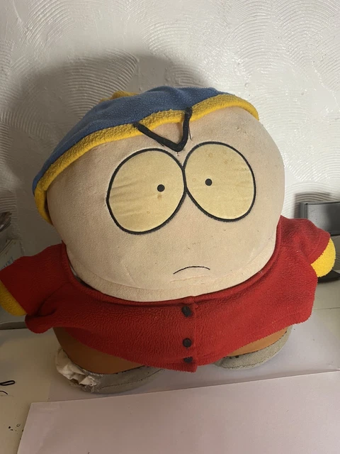 VINTAGE SOUTH PARK Eric Cartman Plush Large Original Plushie 1998 ...