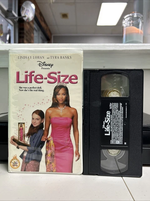 LIFE-SIZE (VHS, 2000) Disney Lindsay Lohan Tyra Banks Clamshell $15.00 ...
