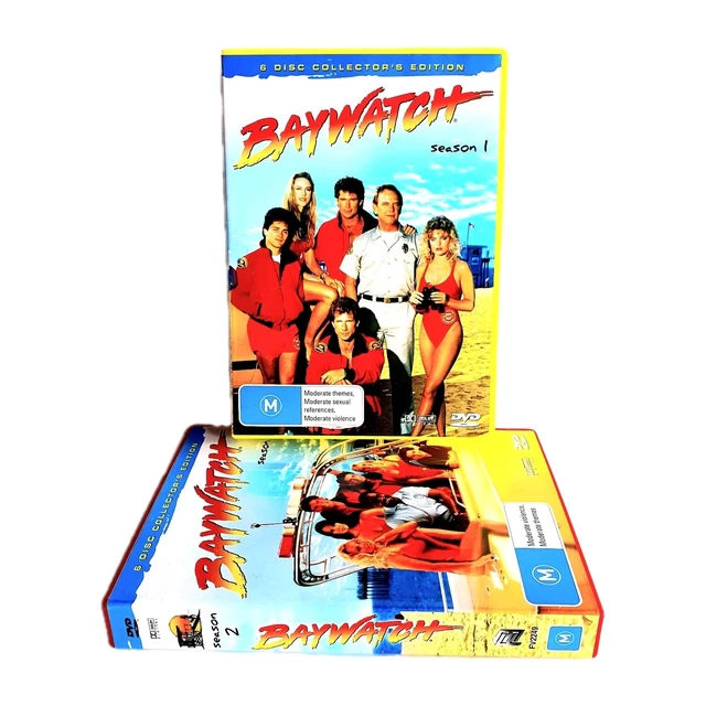 BAYWATCH SEAS 1-2 DVD Collectors Edition Gift Set, Anderson, Hasselhoff ...