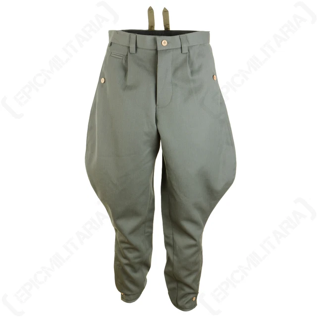 FIELD GREY BREECHES WW2 German Officer Army Military Uniform New ...