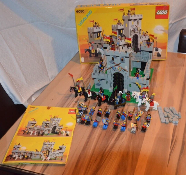 LEGO 6080 LÖWENRITTERBURG/LIONS Knight King Castle,99% komplett+extra ...