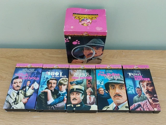 THE PINK PANTHER Movie Collection VHS Box Set - 5 x Videos - Peter ...