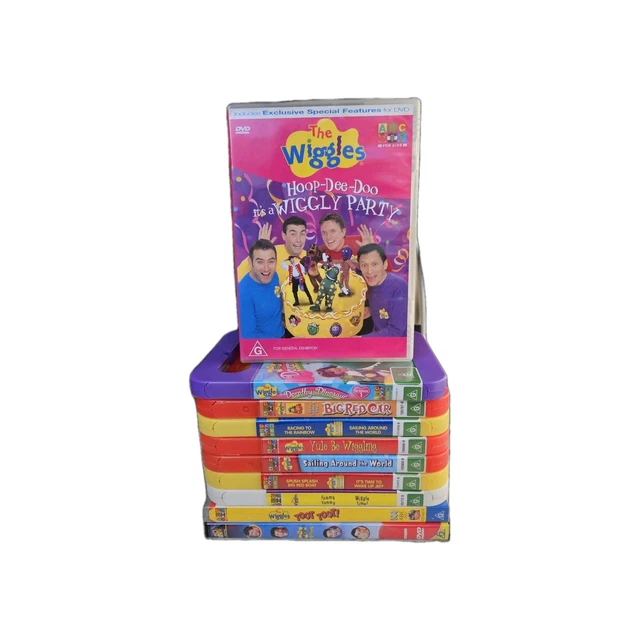 THE WIGGLES ORIGINAL Cast (All) DVD Bundle x10 Free Fast Despatch Post ...
