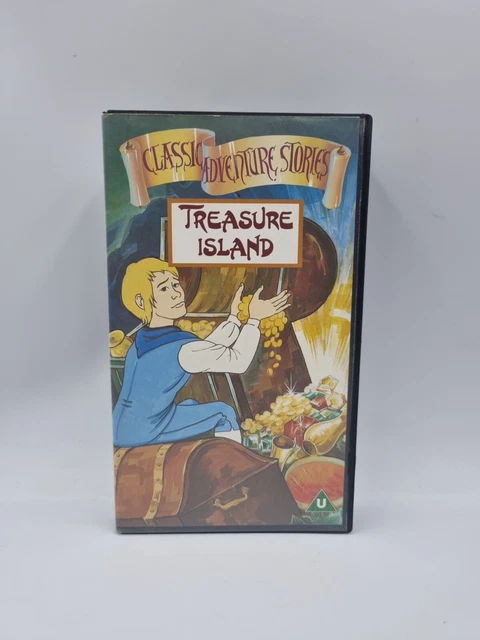 CLASSIC ADVENTURE STORIES - Treasure Island VHS - Rare 1998 Stylus ...