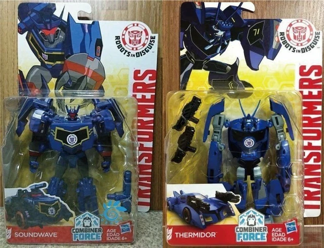 HASBRO TRANSFORMERS RID Robots in Disguise Combiner Force Soundwave ...