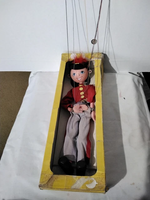 VINTAGE 1960'S PELHAM Puppet Fritz Soldier Boy With Box £12.00 ...