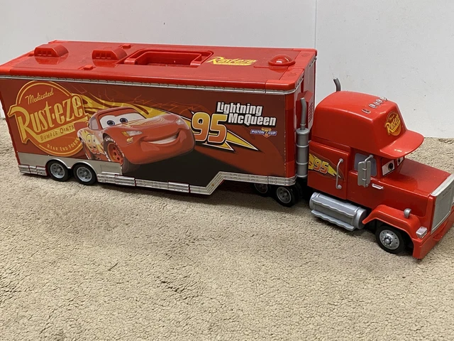 DISNEY PIXAR CARS Mack Truck Car Storage Carry Case Mattel £19.99 ...