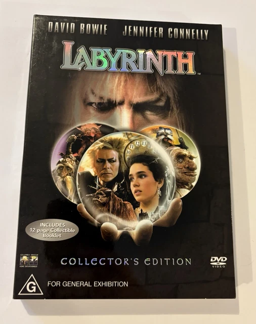 LABYRINTH COLLECTORS EDITION DVD Region 4 PAL Includes Booklet - Free ...