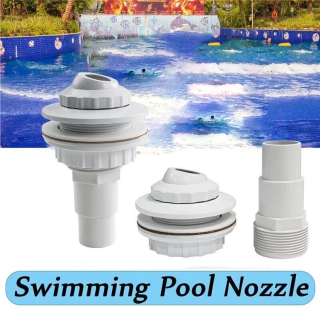 NOZZLE ADJUSTABLE INLET Nozzle Water Outlet Return Eyeball Swimming ...