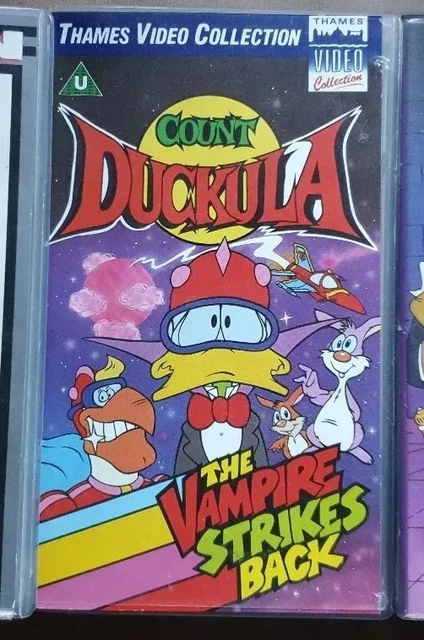 VINTAGE COUNT DUCKULA Kids VHS Video The Vampire Strikes Back £6.95 ...