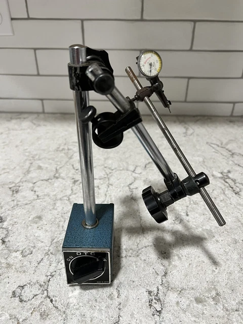 STARRETT DTC MAGNETIC Base 711 Last Word Dial Test Indicator Machinist ...