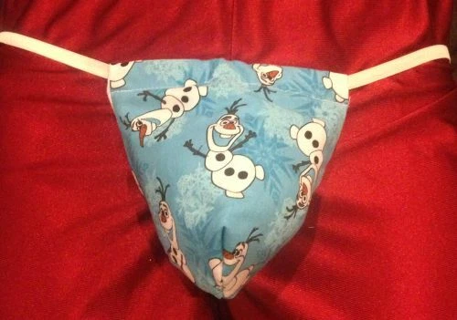 NEW MENS OLAF Frozen Gstring Thong Male Sexy Lingerie Underwear $19.99 ...