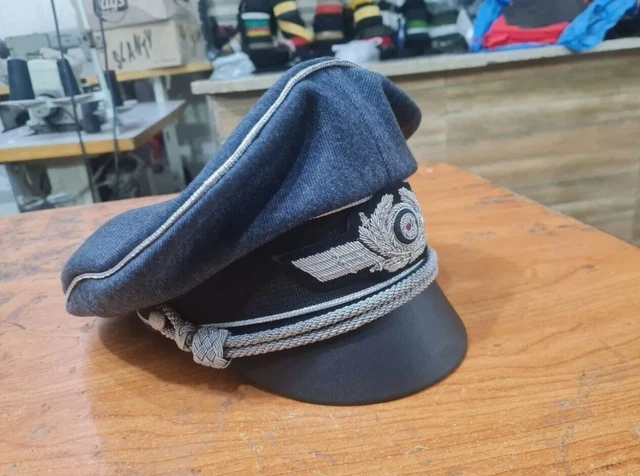 WW2 GERMAN LUFTWAFFE Eastern Front Fighter Cap - Superb Replica All ...