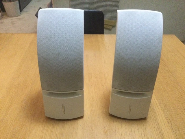 BOSE 161 SPEAKER System (White) for bookshelf or wall mounting £49.00 - PicClick UK