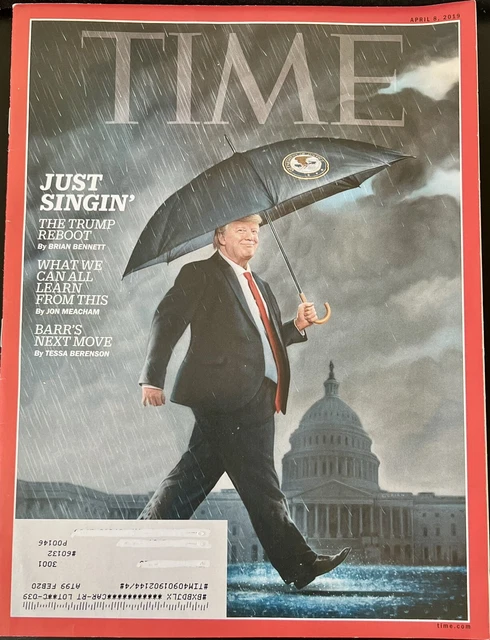 TIME MAGAZINE PRESIDENT Donald Trump April 8 2019 Just Singin’ £7.16 ...