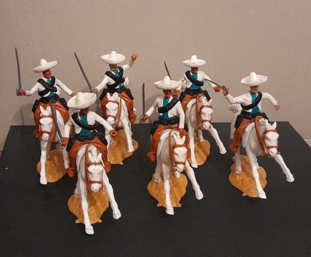 TIMPO MEXICAN BANDITS/CAVALRY - White - All 6 body torsos £119.00 ...